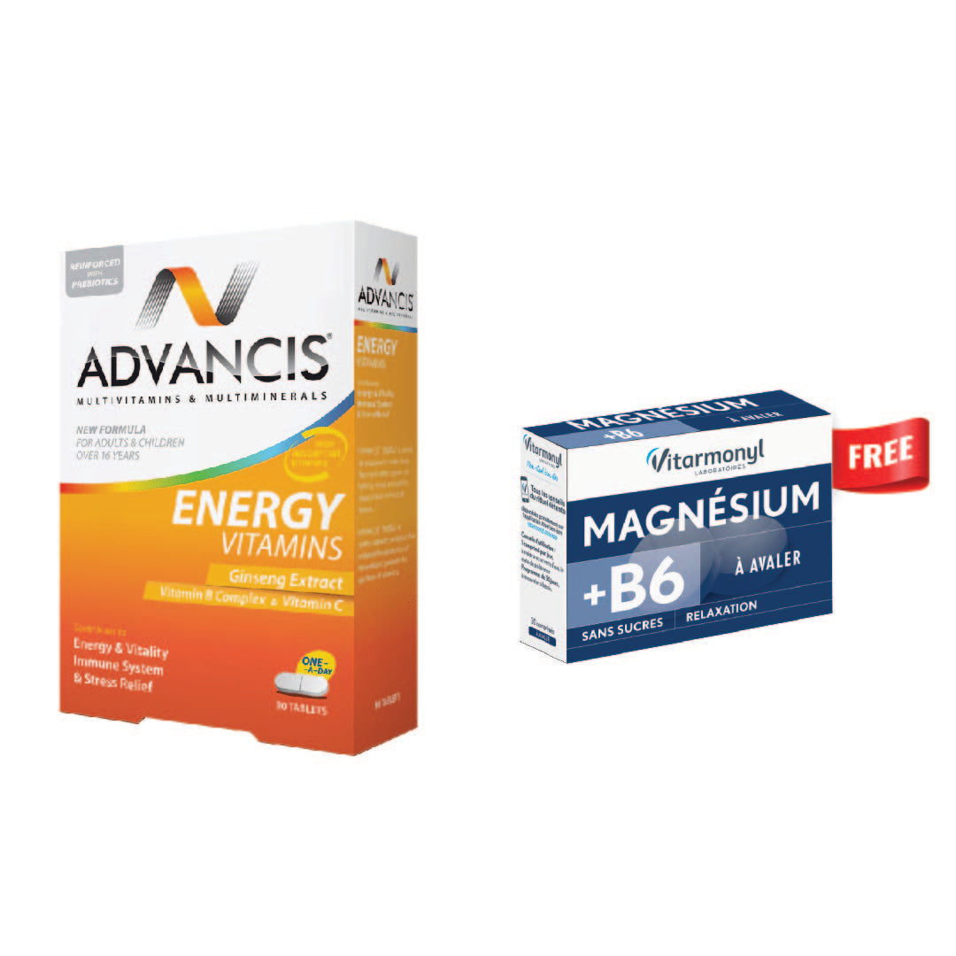 Energy Recharge Bundle Advancis Energy Free Magnesium | Free Delivery in Lebanon