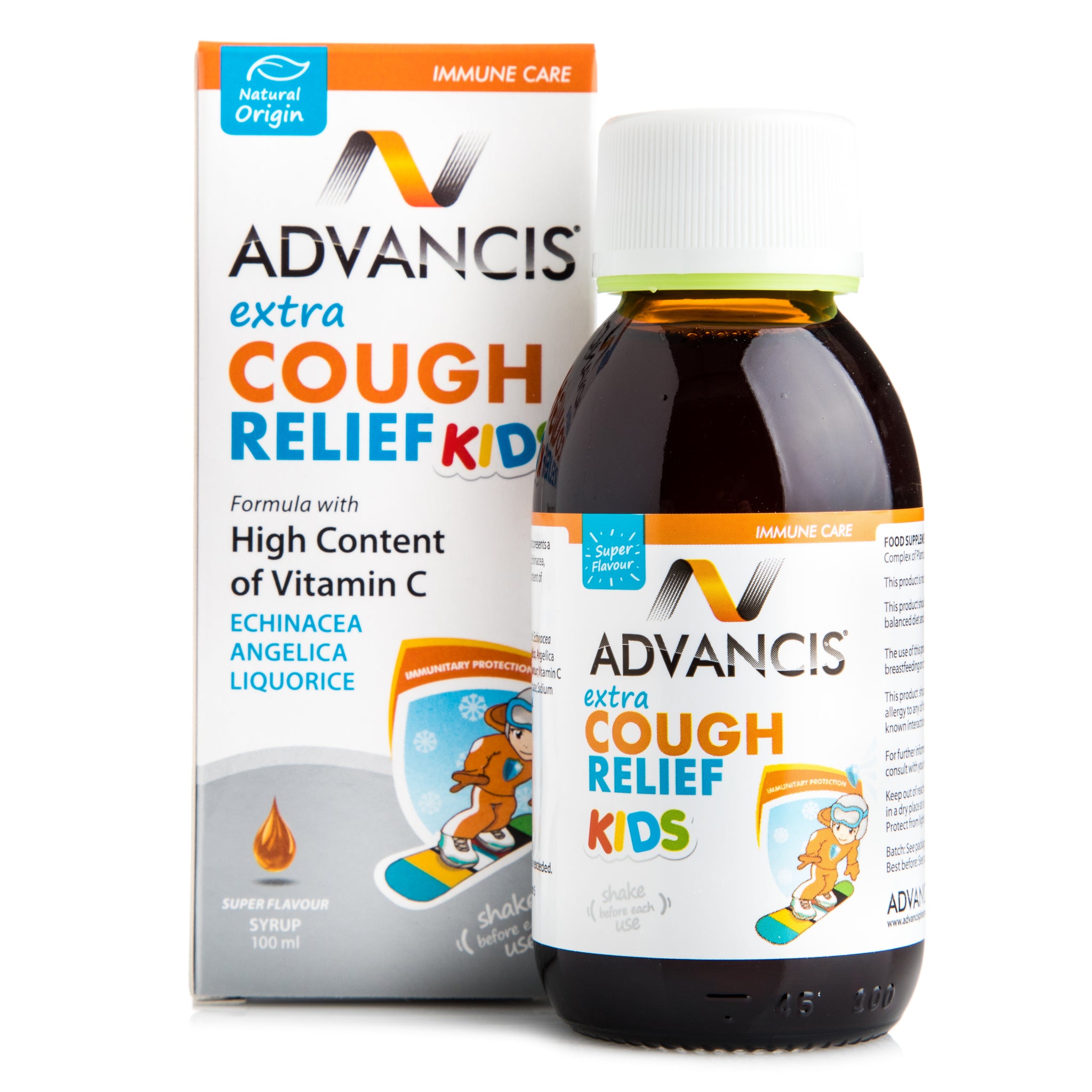 Advancis Extra Cough Relief Kids 100 ml | Free Delivery in Lebanon