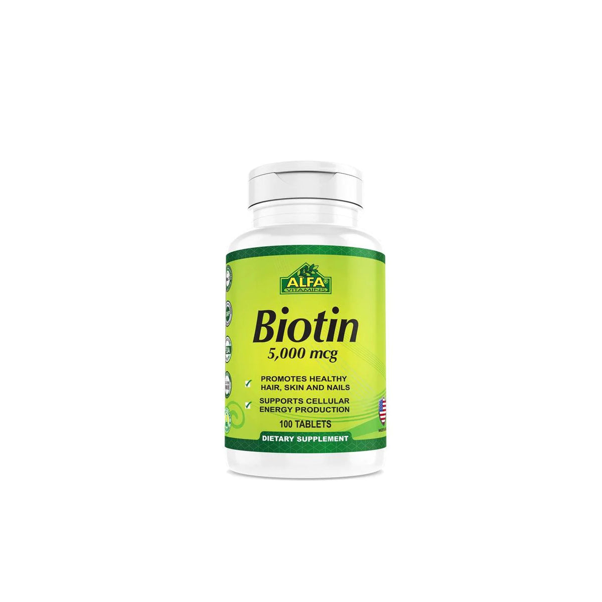 Alfa Biotin 5000 mcg | Free Delivery in Lebanon