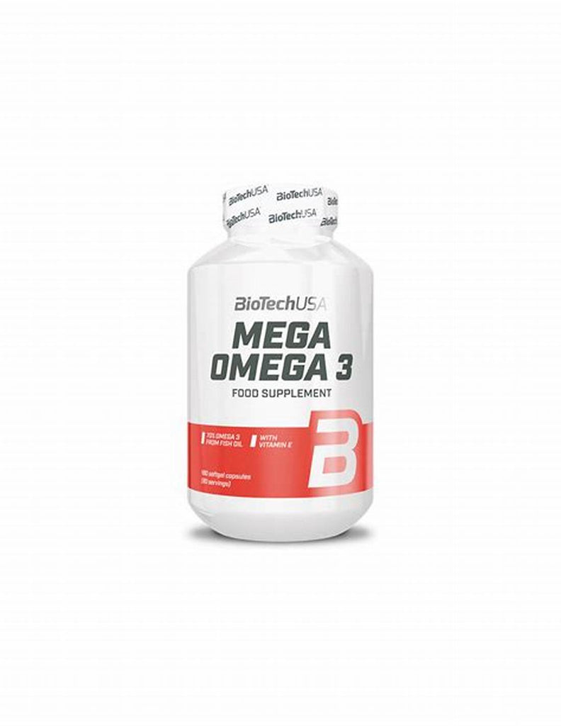 BioTechUSA Mega Omega 3 Capsules | Free Delivery in Lebanon