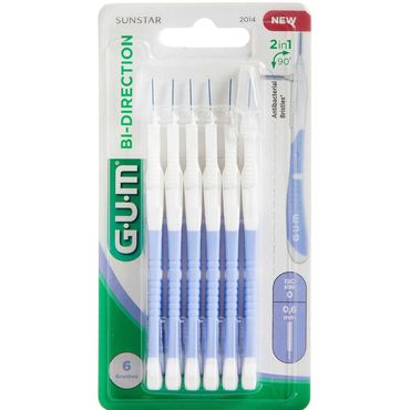 Gum Bi-Direction Dual Position Interdental Brushes | Free Delivery in ...