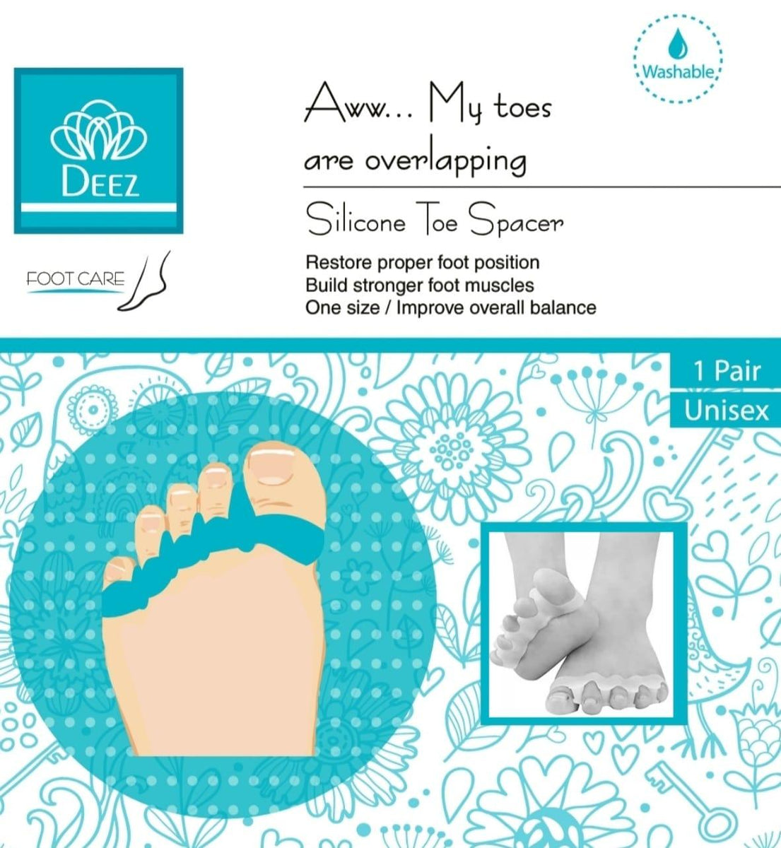 Deez Silicone Toe Spacer | Free Delivery in Lebanon